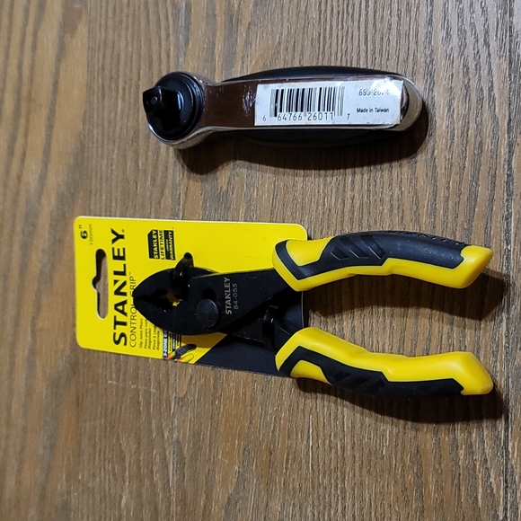 Stanley | Accents | Stanley 6 Bimaterial Slip Joint Pliers 38 Drive ...